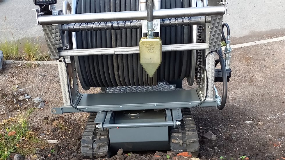 Chenillard avec enrouleur de 200 mètres - Faciliter le déploiement d'un ...