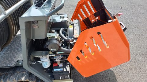 Chenillard avec enrouleur de 200 mètres - Faciliter le déploiement d'un ...